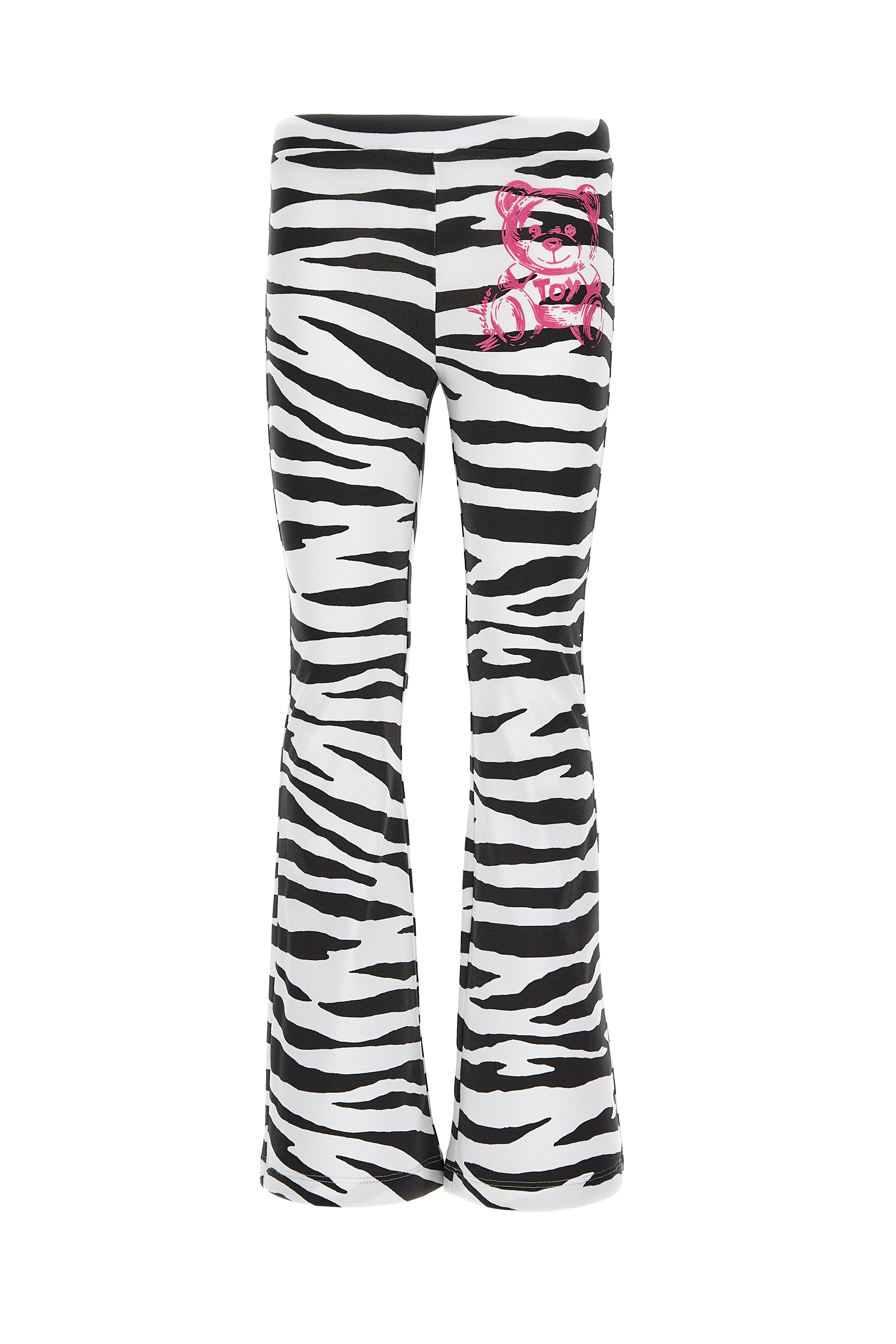 Zebra Print Sweatpants | The Red Balloon