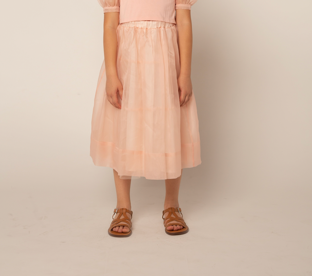 Powder Pink Zali Skirt | The Red Balloon