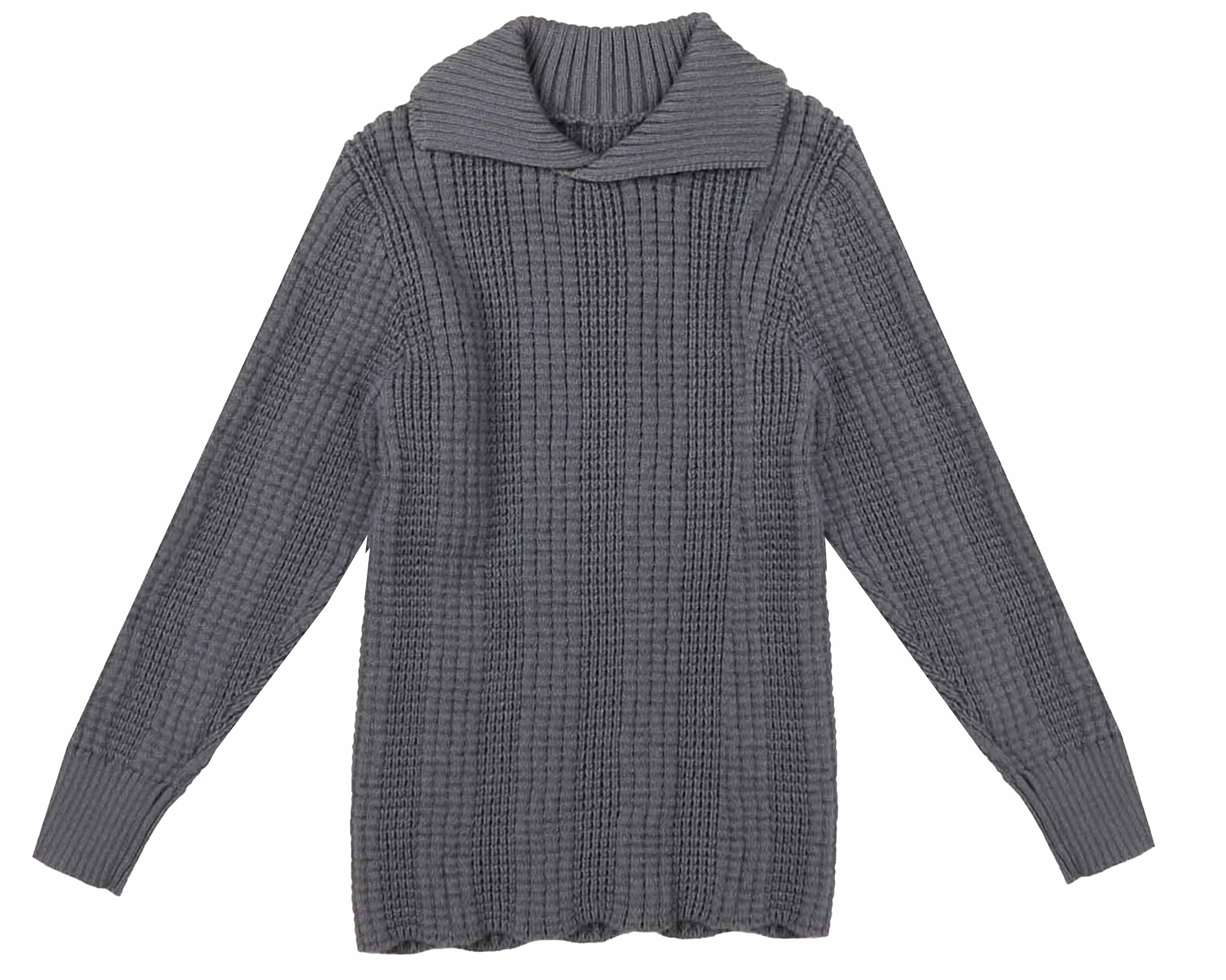 BT Lt Blue Waffle Collared Top | The Red Balloon