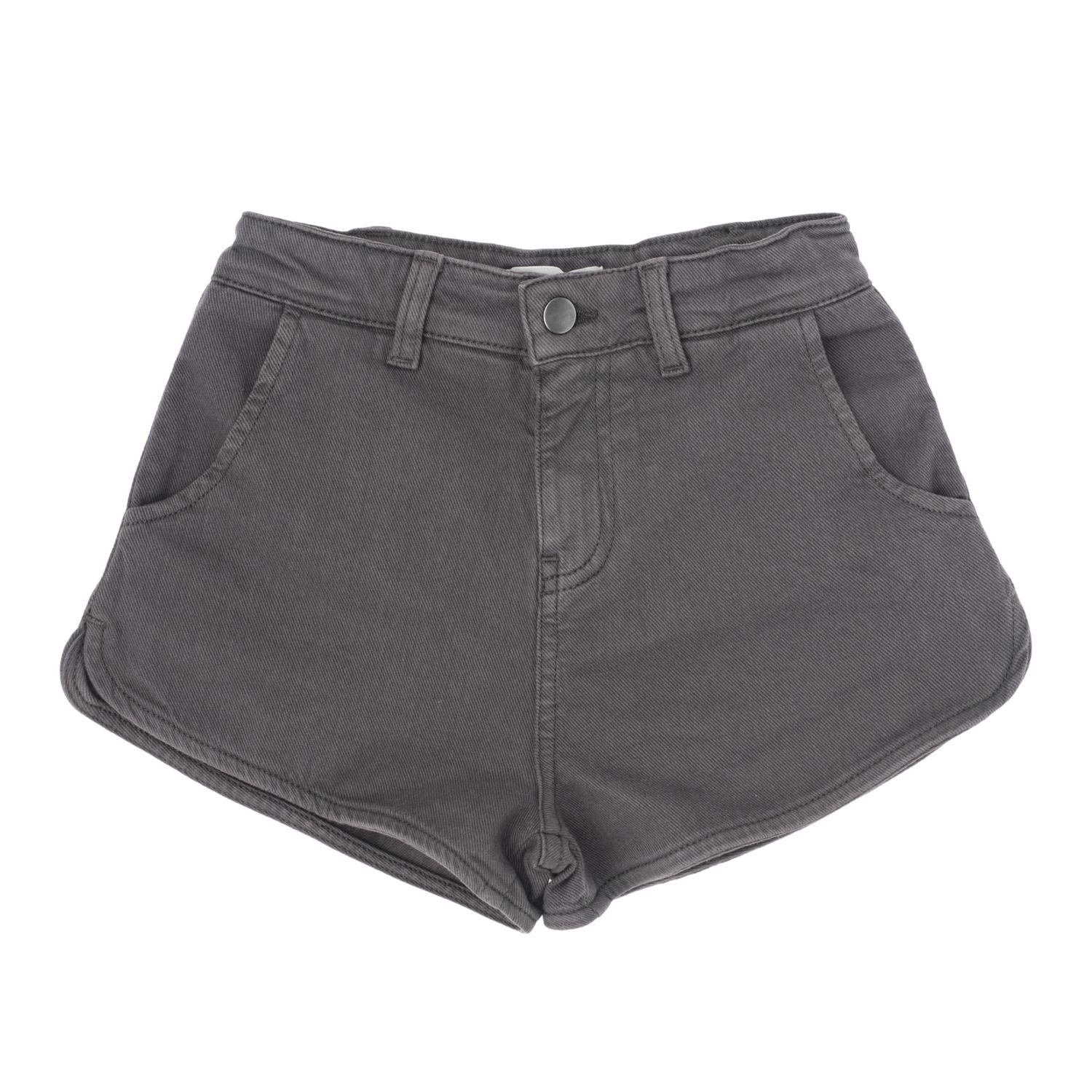 Toc Grey Denim Shorty Shorts The Red Balloon