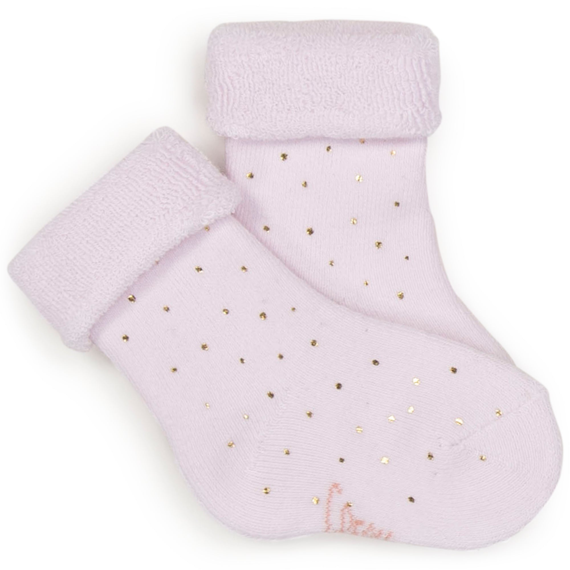 CB Pink Dotted Baby Socks | The Red Balloon